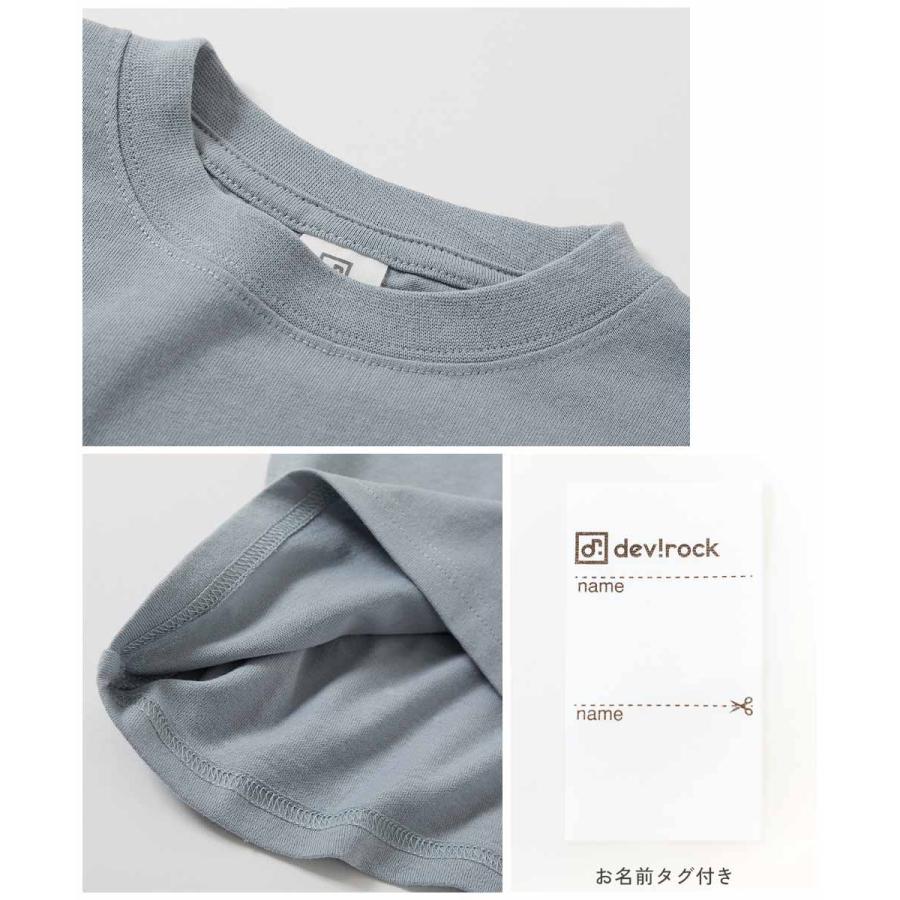 devirock（デビロック） Tシャツ トップス 綿100％ デビラボ×【きらっとメタリック】 ガールズ BOXシルエット プリント半袖Tシャツ キッズ 子供服 女の子 25ss_ガールズ ...