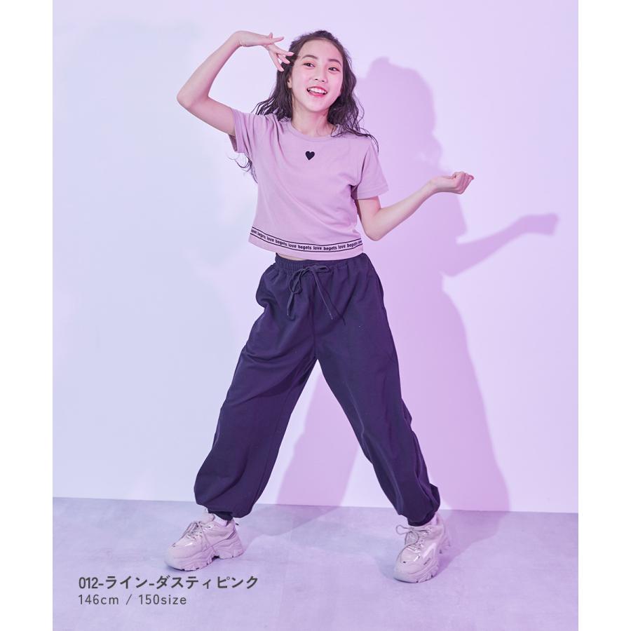 devirock Tシャツ トップス 【DANCE】ガールズ クロップド丈 半袖Tシャツ キッズ 子供服 女の子 デビロック 25ss_ガールズトレンド : devirock Yahoo ...