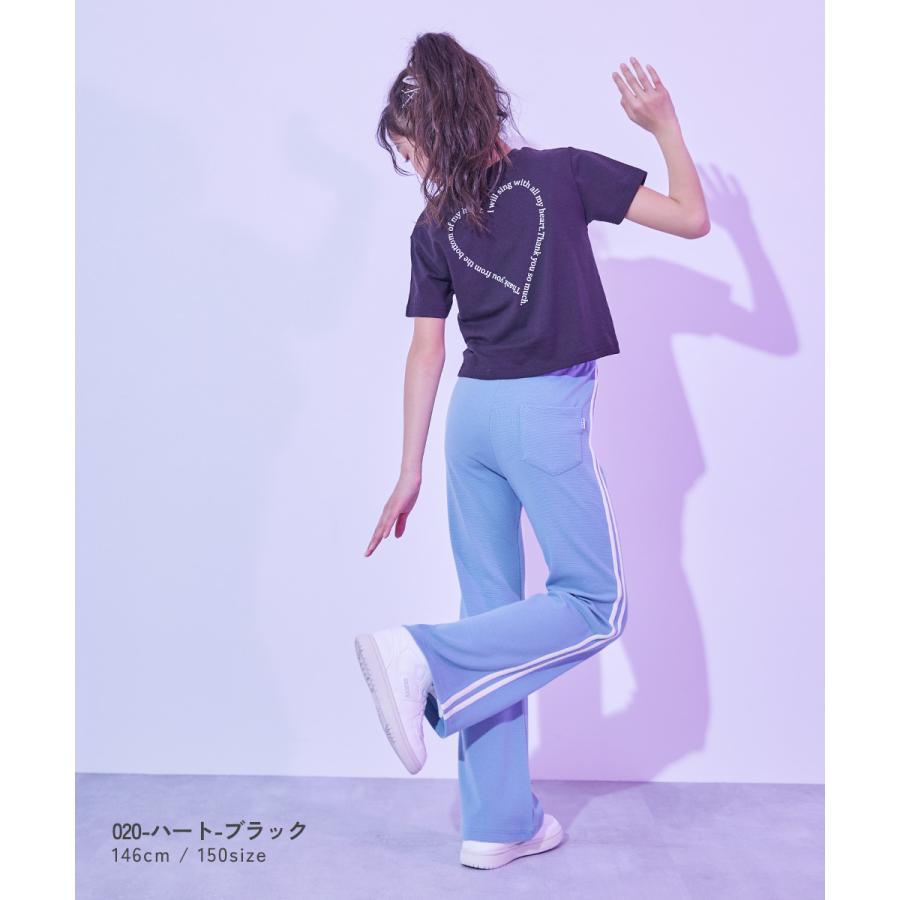 devirock Tシャツ トップス 【DANCE】ガールズ クロップド丈 半袖Tシャツ キッズ 子供服 女の子 デビロック 25ss_ガールズトレンド : devirock Yahoo ...