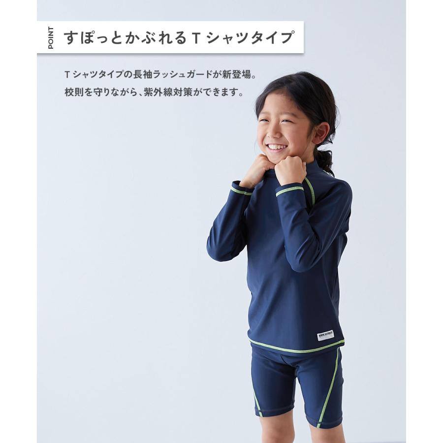devirock UVカット スクール用 Tシャツ型 長袖ラッシュガード キッズ 子供服 男の子 女の子 デビロック : devirock Yahoo!ショッピング店 - 通販 - Yahoo ...