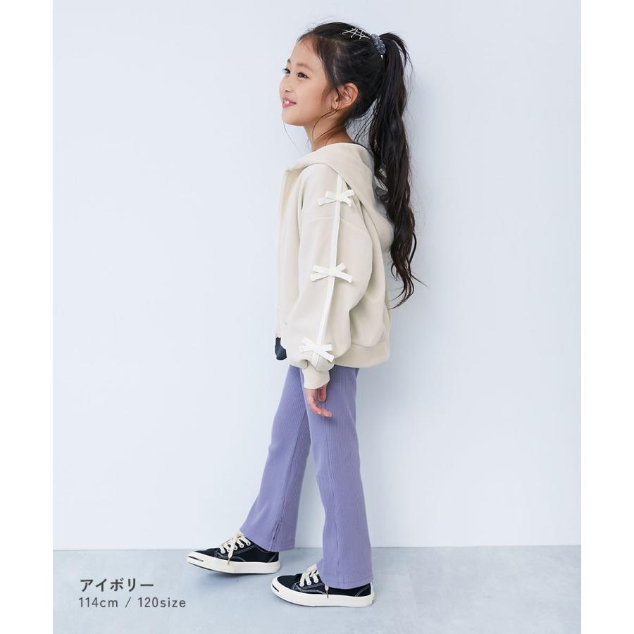 devirock アウター ジャケット リボン付き サイドライン おめかし ジップパーカー キッズ 子供服 女の子 デビロック 25aw_louter : devirock Yahoo ...