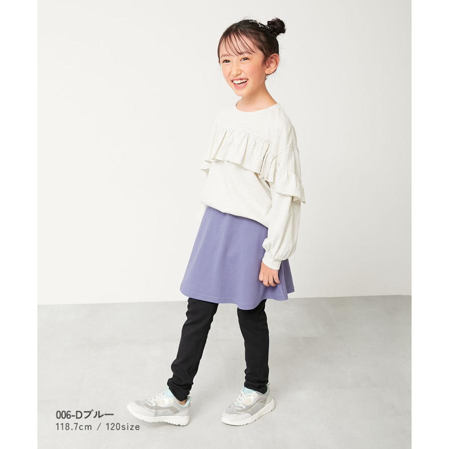 devirock スカッツ 10分丈 ボトムス スカート 【両側ポケット付き】ストレッチコットン 無地スカッツ キッズ ベビー服 子供服 女の子 デビロック : devirock Yahoo ...