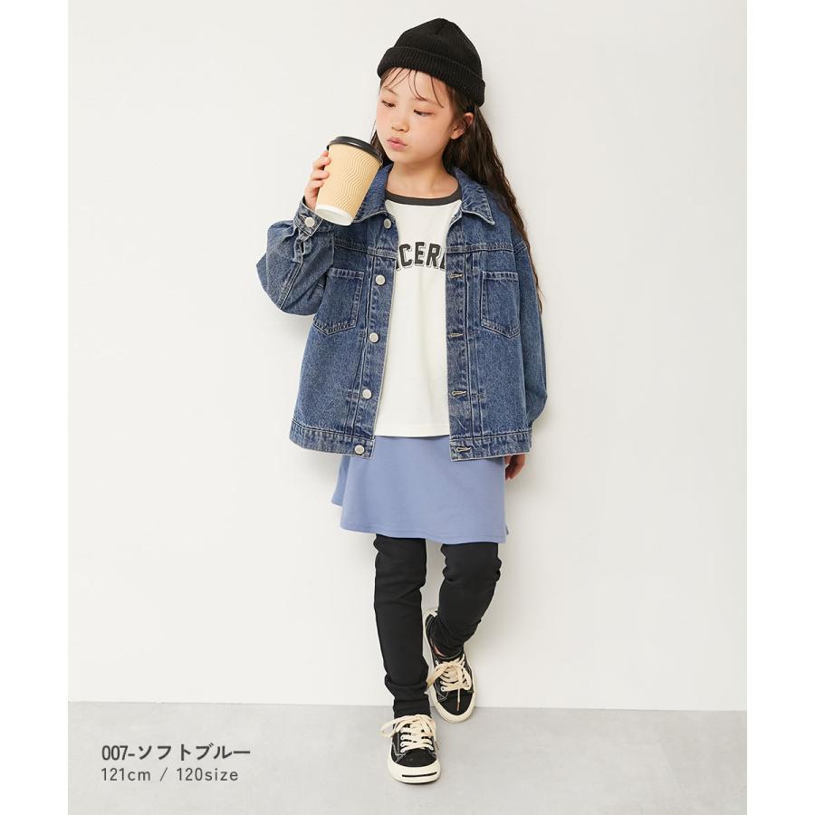 devirock スカッツ 10分丈 ボトムス スカート 【両側ポケット付き】ストレッチコットン 無地スカッツ キッズ ベビー服 子供服 女の子 デビロック : devirock Yahoo ...