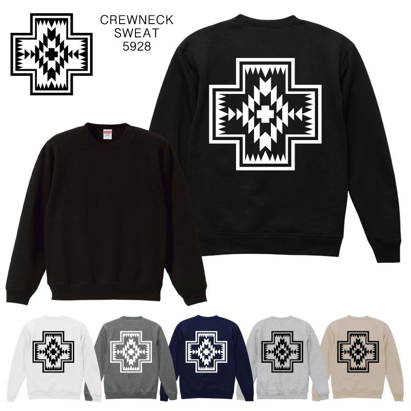 クルーネックスウェット 裏起毛 オルテガ バックプリント メンズカジュアル イベント ユニフォーム 5928 : DEXTER WORKS Yahoo!shop - 通販 - Yahoo!ショッピング