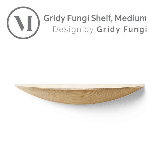 【公式】 北欧 Audo MENU Gridy Fungi Shelf グライディファンギシェルフ ミディアム ナチュラルオーク ...