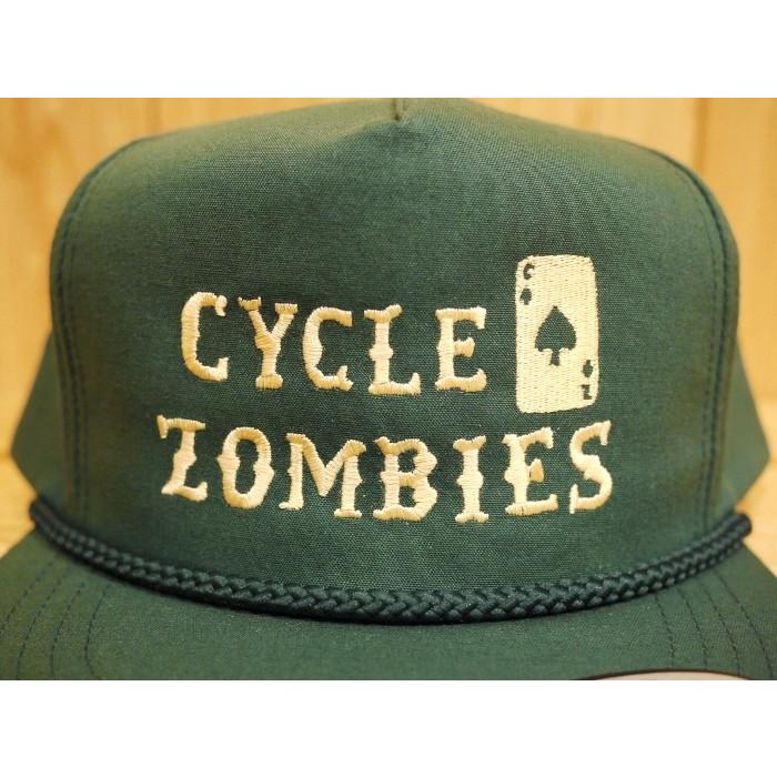 CYCLE ZOMBIES サイクルゾンビーズ GNAR CARD Golf Twill Snapback Hat スナップバックキャップ ...