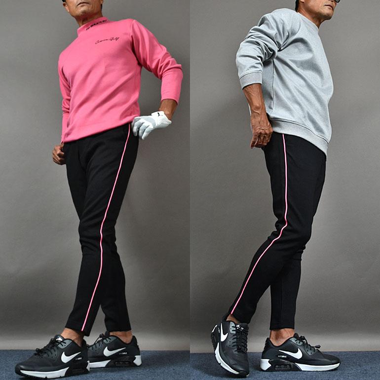 COMONGOLF ゴルフウェア メンズパンツ 夏 ゴルフパンツ 大きいサイズ ズボン ストレッチ テーパード アンクル丈 おしゃれ 春 秋 冬 コモンゴルフ CG-24020 : サンタ ...