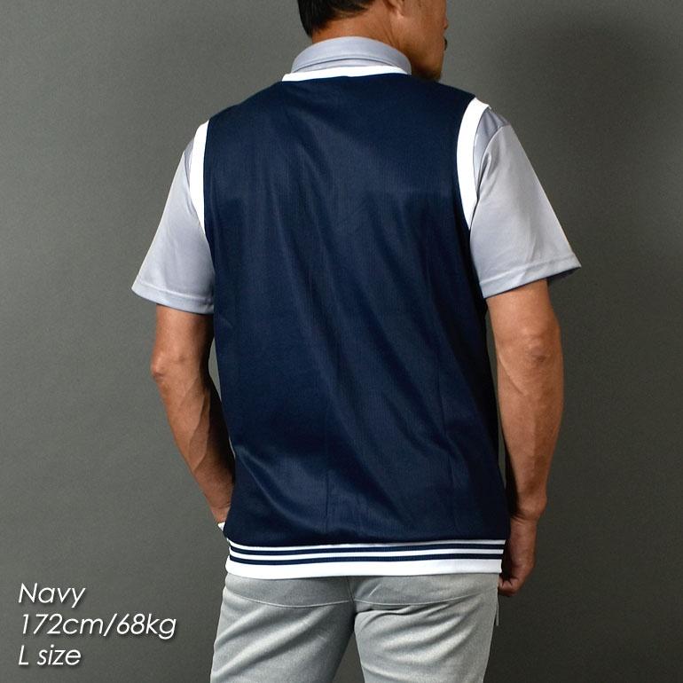 COMONGOLF ゴルフウェア メンズ 春夏 ベスト Vネック ドライ素材 ストレッチ ゴルフ トップス おしゃれ ゴルフトップス 秋 サンタリート コモンゴルフ CG-BS302S ...