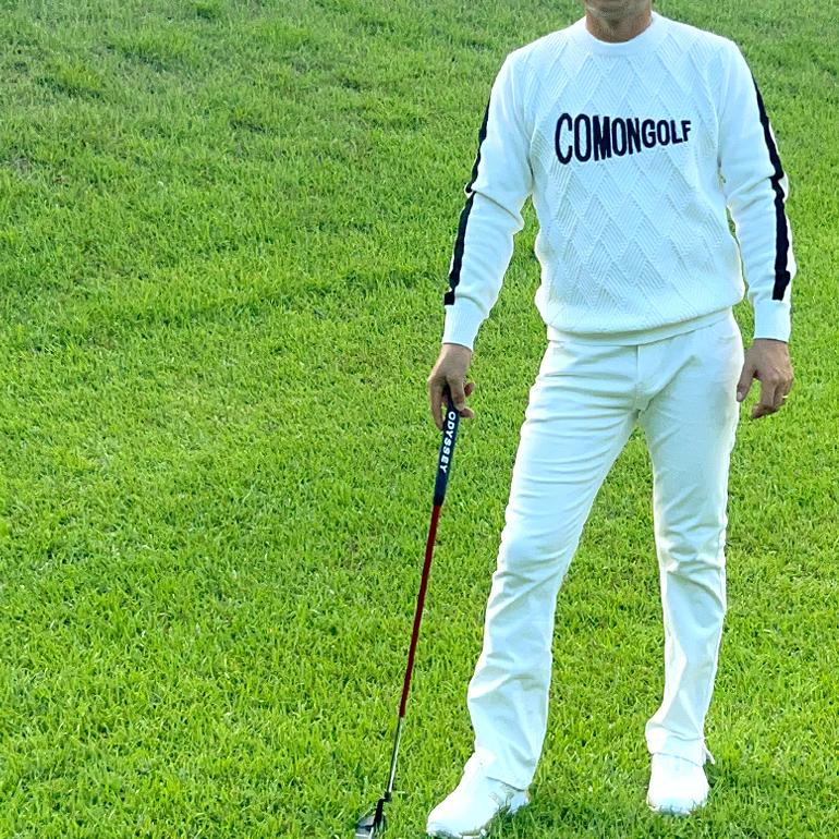 ゴルフウェア メンズ ゴルフパンツ ストレッチ ズボン 大きいサイズ ロングパンツ スリット 無地 迷彩柄 おしゃれ 秋 冬 コモンゴルフ サンタリート CG-GI013 :CG-GI013 ...