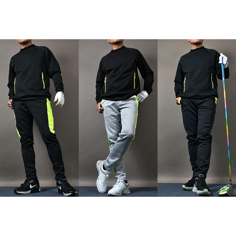 ゴルフウェア メンズ 秋 長袖 冬 ブルゾン ゴルフ トップス アウター ジャケット ストレッチ トレーナー スウェット 秋冬 コモンゴルフ サンタリート CG-JK503 : cg ...