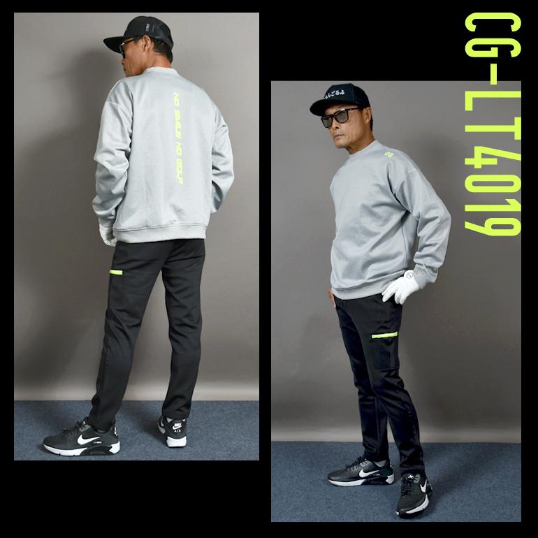 ゴルフウェア メンズ 長袖 秋冬 ゴルフ トップス ゴルフトップス モックネック ストレッチ トレーナー スウェット 春 コモンゴルフ サンタリート CG-LT4019 : cg-lt4019 ...