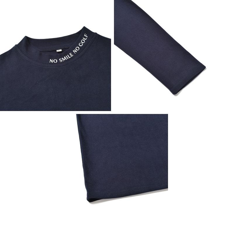 COMONGOLF ゴルフウェア メンズ 春 長袖 モックネック シャツ 秋冬 フリース 防寒 大きいサイズ ストレッチ ゴルフトップス コモンゴルフ サンタリート CG-LT4021 ...