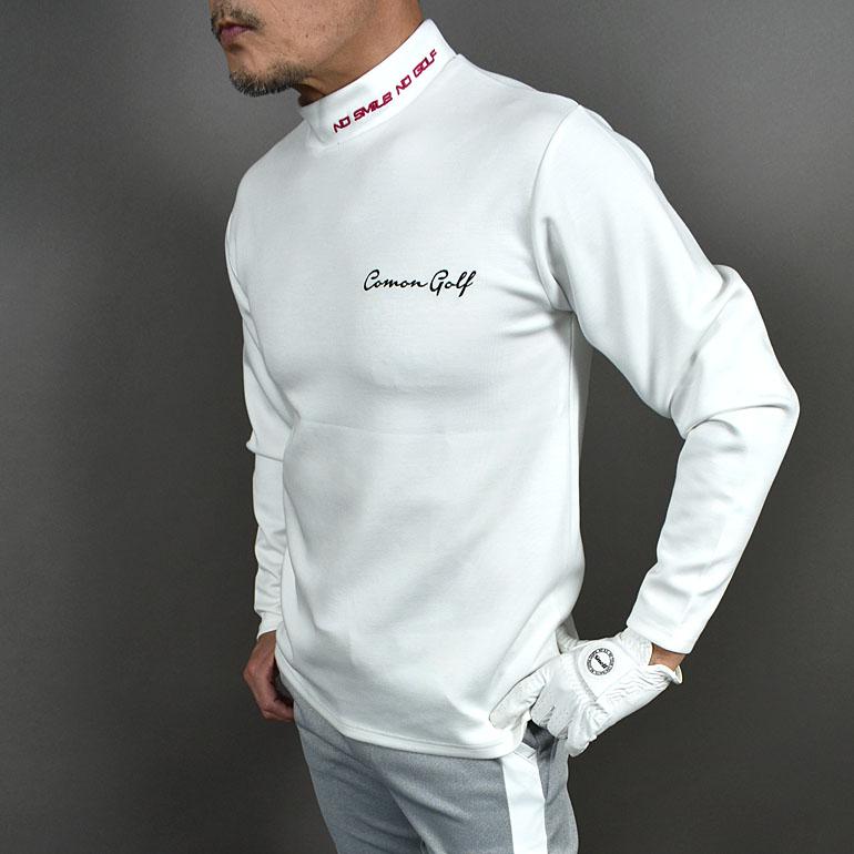 COMONGOLF ゴルフウェア メンズ 春 長袖 モックネック ゴルフ トップス 秋冬 冬 ゴルフトップス インナー シャツ ストレッチ サンタリート コモンゴルフ CG-ST4011 ...
