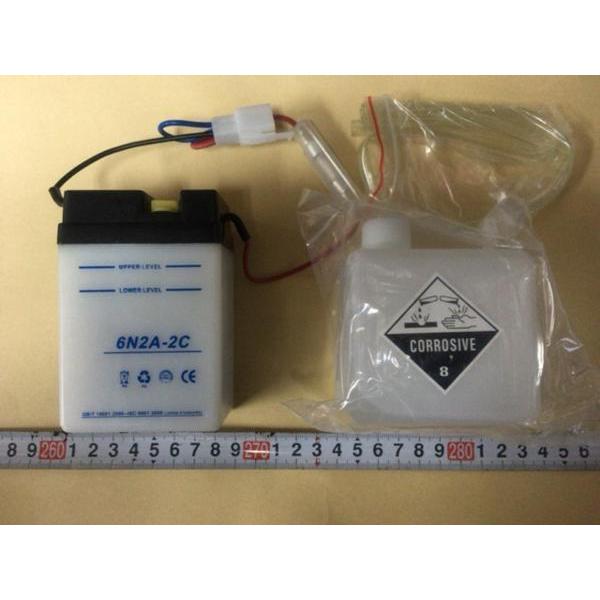 新品6Vバッテリー6N2A-2Cモンキーゴリラ用等1個 : ダイアナオート3号店 - 通販 - Yahoo!ショッピング