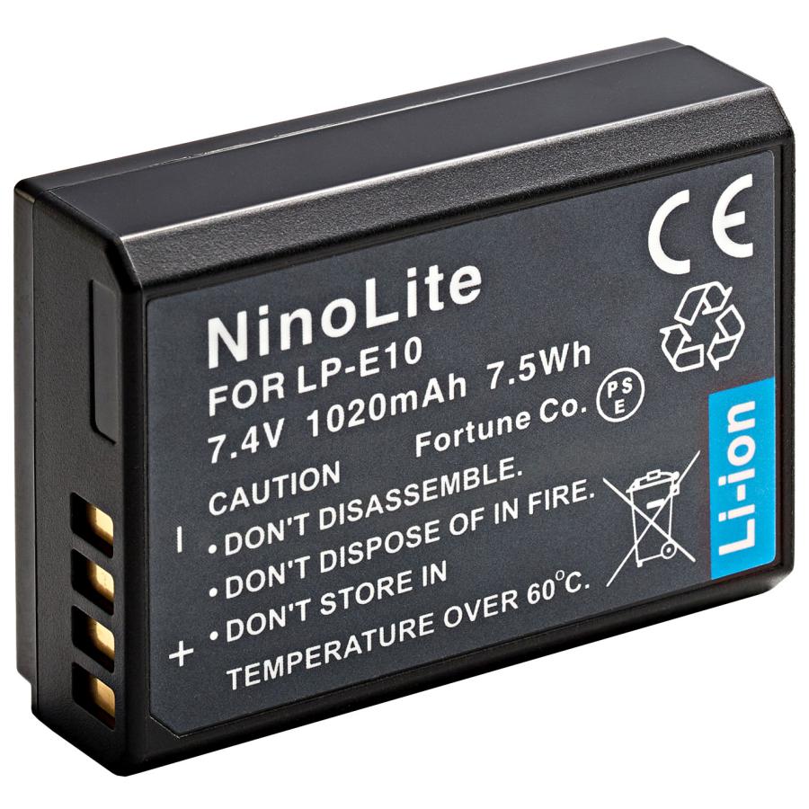 Canon キヤノン LP-E10 互換バッテリー EOS Kiss X50 X70 KISS X80 等 対応 リチウムイオン電池 充電器 LC-E10対応 : didica - 通販 ...