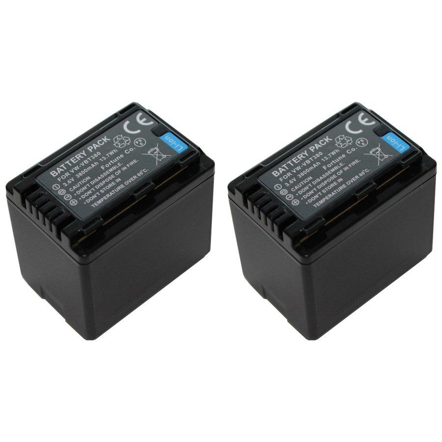 2個セット Panasonic パナソニック VW-VBT380-K 互換バッテリー 2個セット Panasonic パナソニック VW-VBT380-K 互換バッテリー