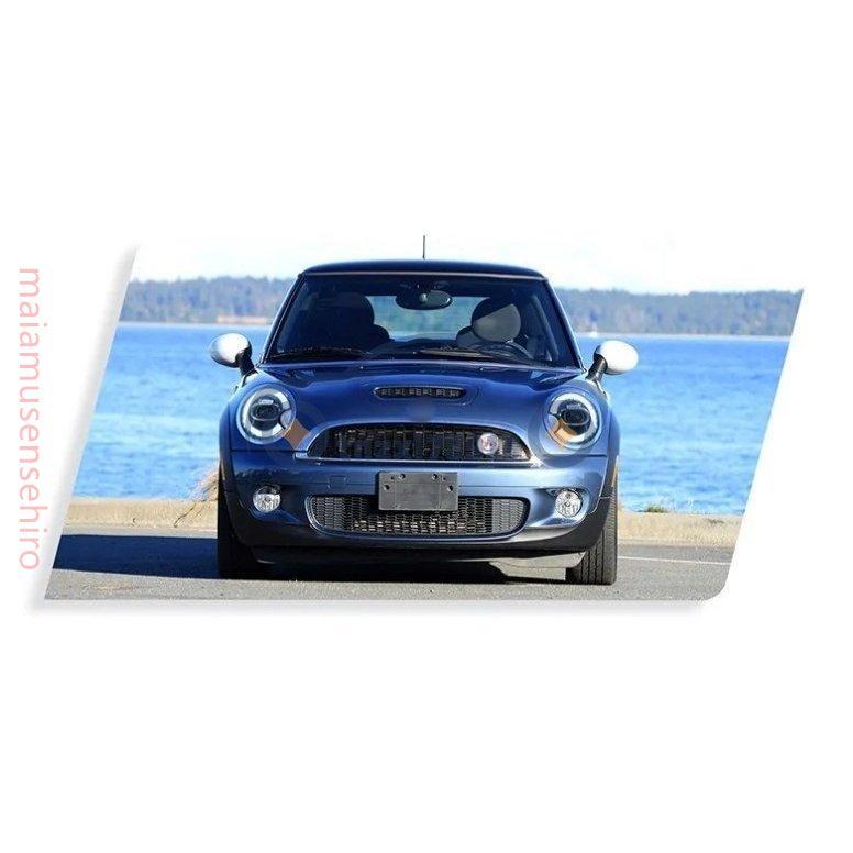 BMW ミニ MINI R56 LED HEADLIGHTS 2007-2013 LEDヘッドライト ランプ 流れるウインカー ACC ...