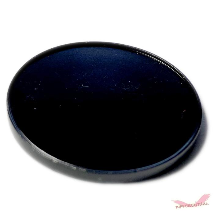 ゴルフマーカー ブラック マグネットタイプ 25mm フチ有 ハンドメイド 素材 : different - 通販 - Yahoo!ショッピング