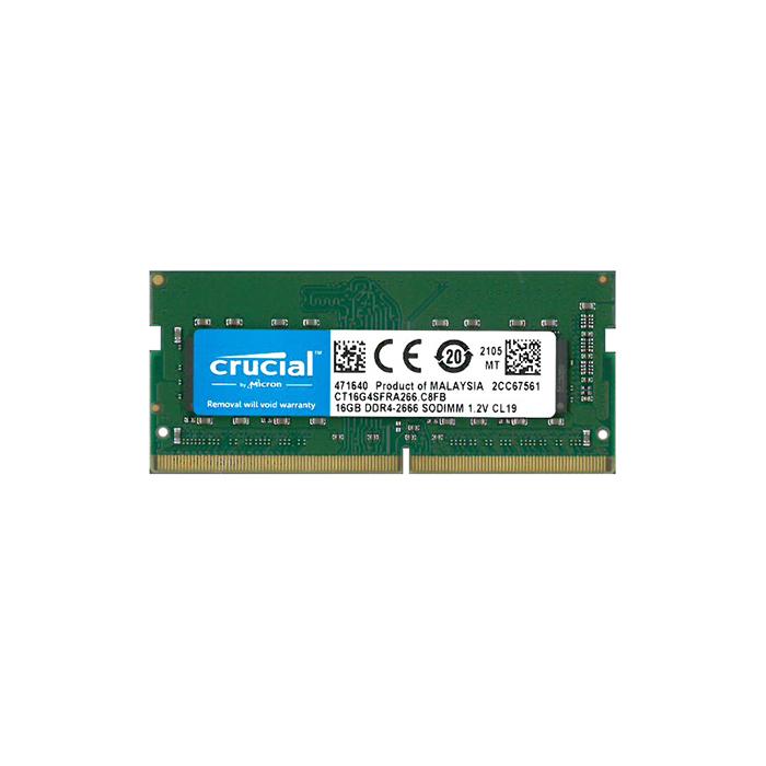 crucial 送料無料 Crucial Micron製 増設 メモリ 16GB ノート・小型 PC DDR4 2666 PC4 21300 SO-DIMM 260pin ...