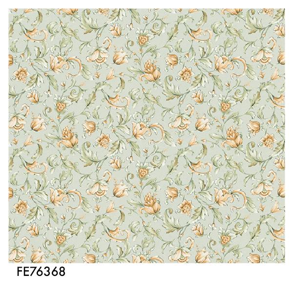 サンゲツ 壁紙 クロス のり無し DIY リフォーム ファイン 植物 ボタニカル ヨーロッパ クラシカル 抗菌 表面強化 グリーン オレンジ FE76368 50cm : digipri.o ...