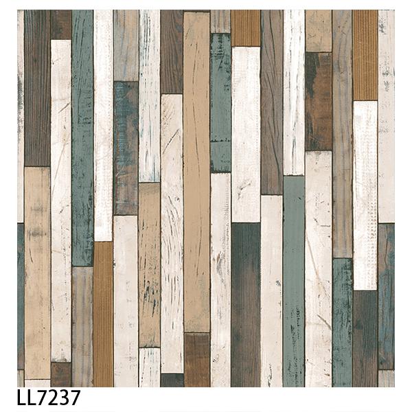 リリカラ 壁紙 クロス のり付き DIY リフォーム 木目 デザインウッド カラフル 不燃 防カビ Light LL-7237 50cm : digipri.o - 通販 - Yahoo!ショッピング