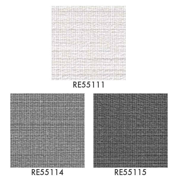 壁紙 クロス のり付き DIY リフォーム 織物調 エンボス ホワイト グレー ブラック 準不燃 抗菌 消臭 サンゲツ RESERVE2024-2027 RE55111 RE55114 ...