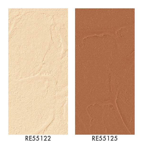 サンゲツ 壁紙 クロス のり付き DIY リフォーム スタッコ調 漆喰 ベージュ テラコッタ 準不燃 抗菌 撥水 RESERVE2024-2027 RE55122 RE55125 50cm ...