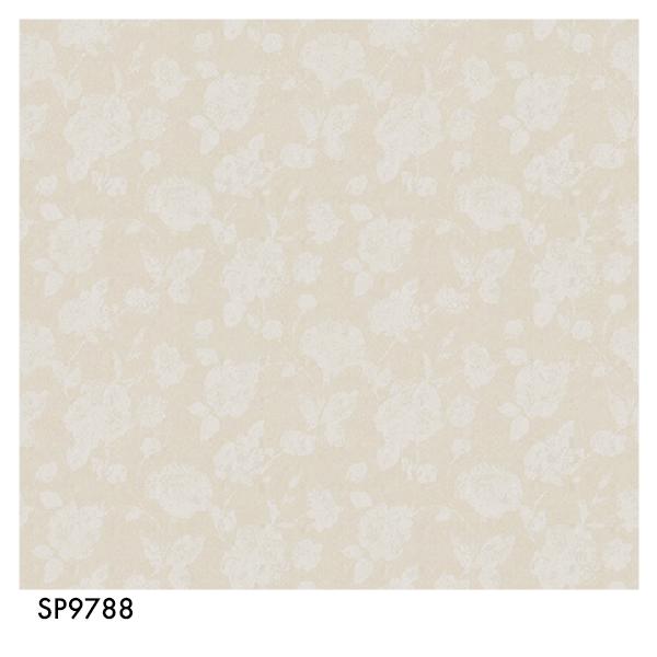 サンゲツ 壁紙 クロス のり付き DIY リフォーム 花柄 フラワー ベージュ パール 撥水 抗菌 表面強化 SP SP9788(SP2897) 50cm : digipri.o - 通販 ...