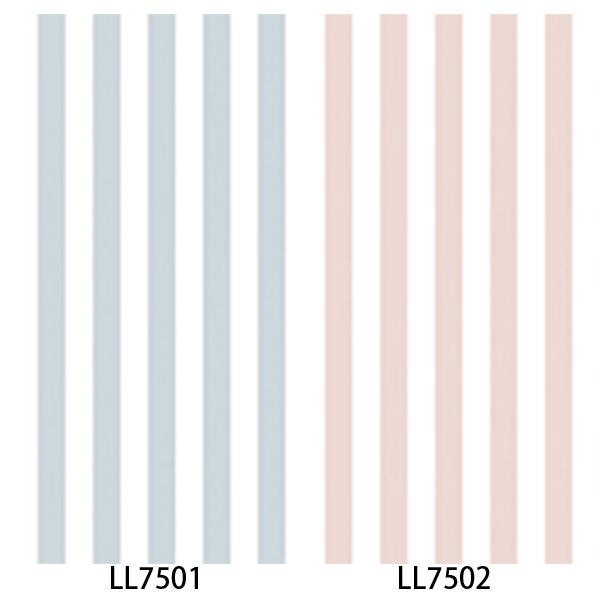 リリカラ 壁紙 クロス のり無し DIY リフォーム ストライプ ピンク ブルー 汚れ防止 消臭 抗菌 防カビ Light LL-7501 LL-7502 50cm : digipri.o ...