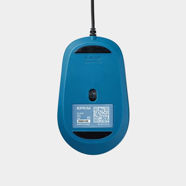 ELECOM（エレコム） BlueLEDマウス EPRIM 有線 3ボタン ブルー ELECOM M-Y8UBBU 3ボタン BlueLED 有線マウス : Digital-Peak - 通販 ...