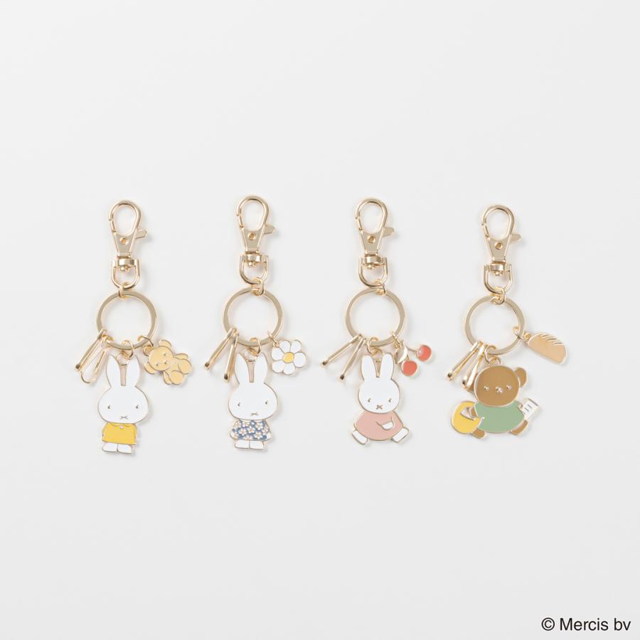 BRUNA 合金2Pチャーム ミッフィー グッズ 大人プレゼントミッフィー キーホルダー キーリング レディース キャラクター : Digital Ringo Yahoo!店 - 通販 ...