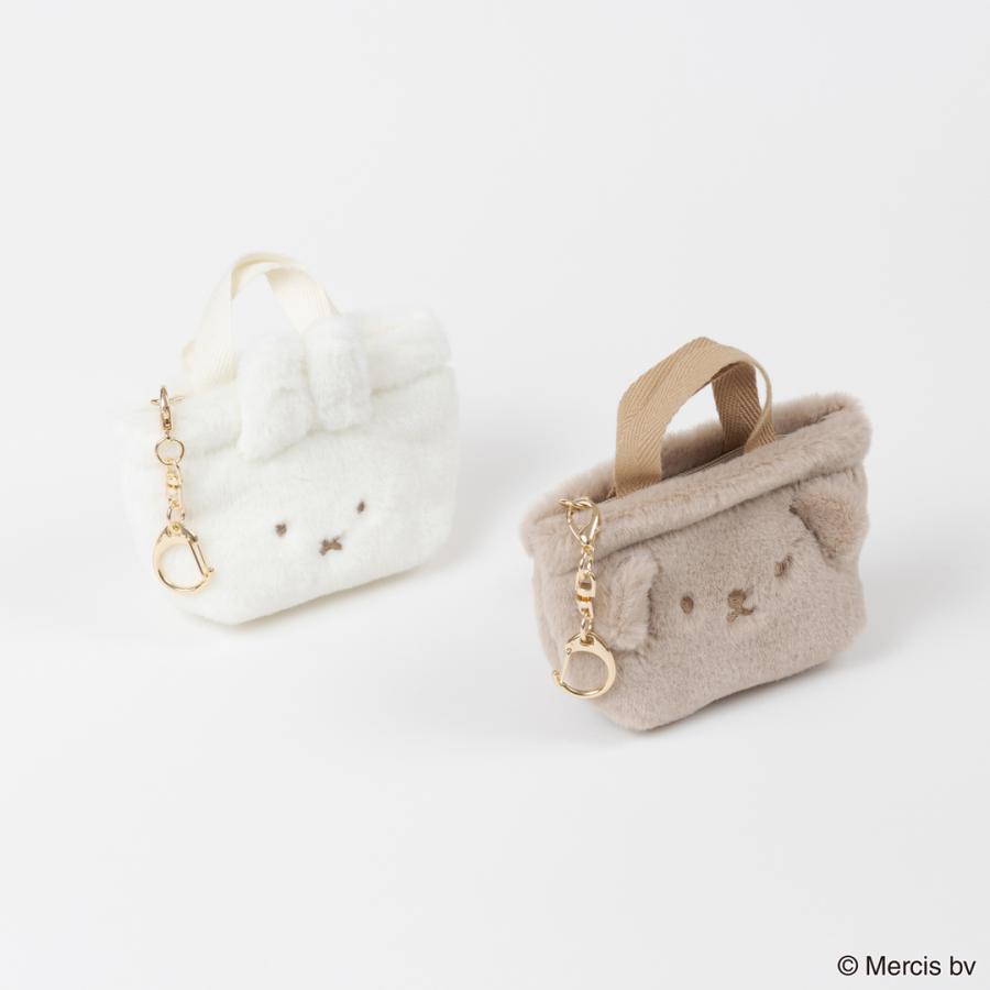 BRUNA WINTER ACCESSORIES MINI FUR TOTE チャーム ミッフィー グッズ 大人 ポーチ イヤホン イヤホンポーチ ミニポーチ : Digital Ringo ...