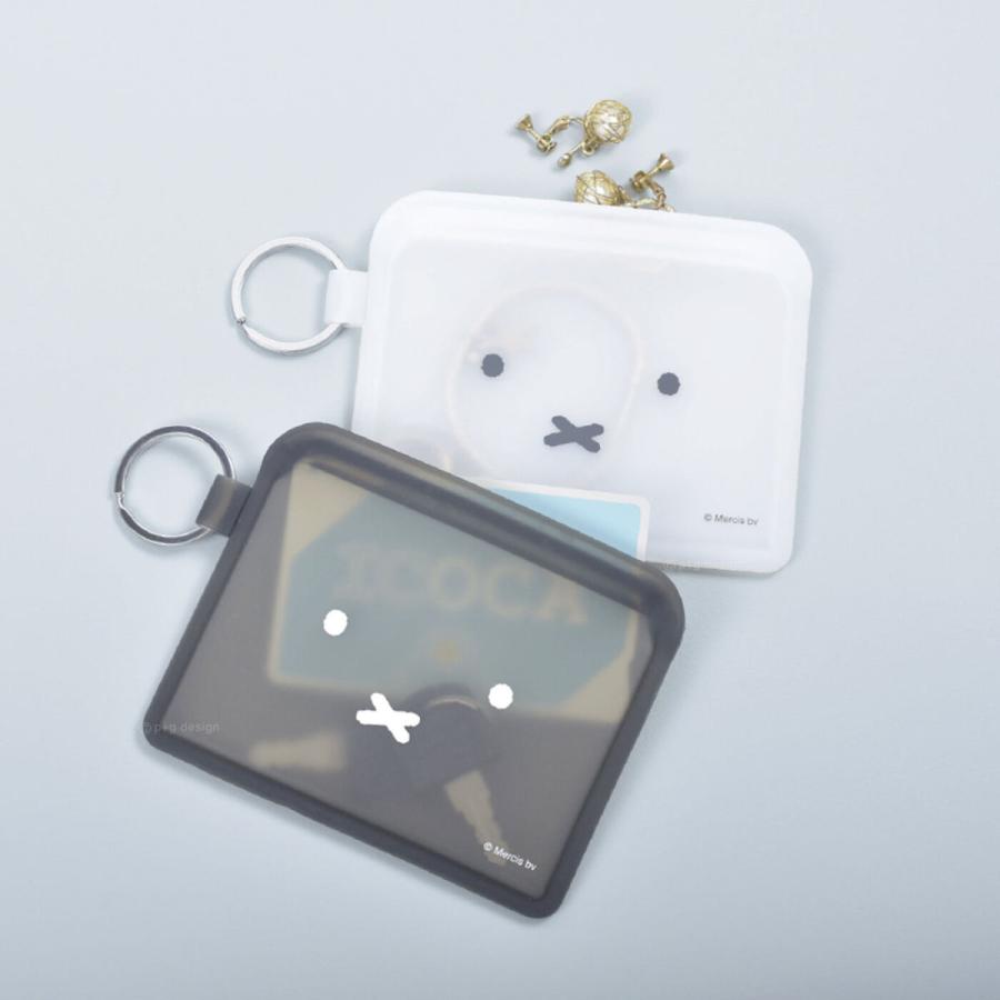 FLAPPO miffy ミッフィー ポーチ シリコン ミッフィー ポーチ 顔 ミッフィー グッズ ポーチ ミニポーチ キャラクター アクセサリーケース 持ち運び :Ringo10-155 ...