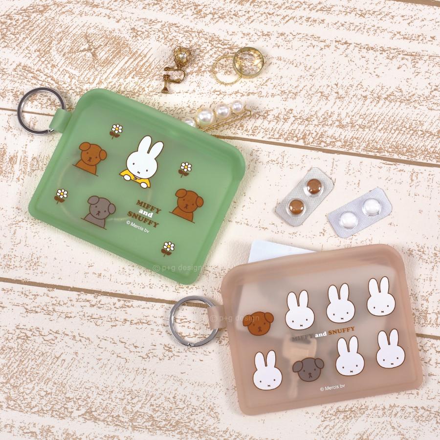 FLAPPO miffy ミッフィー ポーチ シリコン ミッフィー ポーチ 顔 ミッフィー グッズ ポーチ ミニポーチ キャラクター アクセサリーケース 持ち運び :Ringo10-155 ...