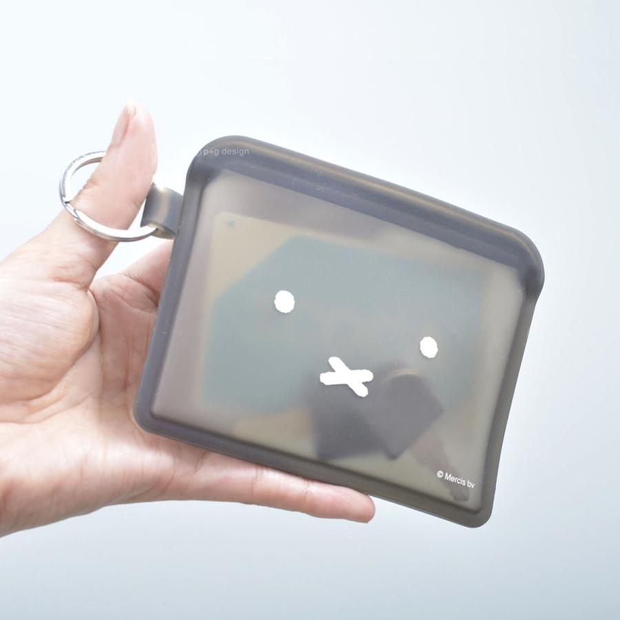 FLAPPO miffy ミッフィー ポーチ シリコン ミッフィー ポーチ 顔 ミッフィー グッズ ポーチ ミニポーチ キャラクター アクセサリーケース 持ち運び :Ringo10-155 ...