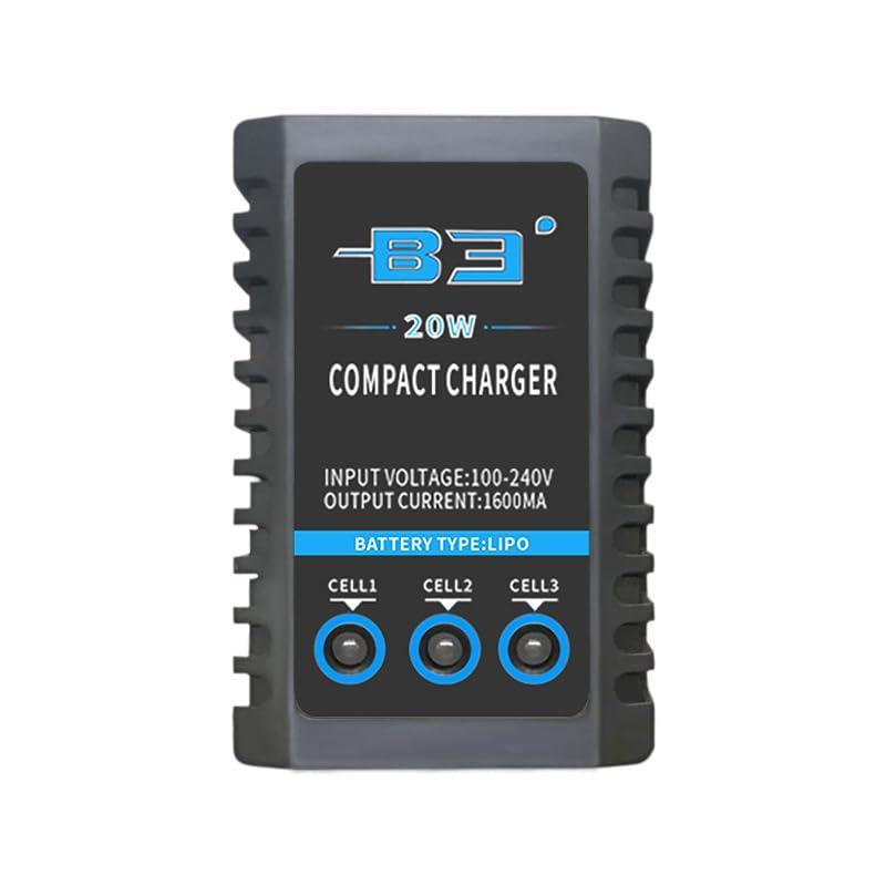 B3 20W Pro★Lipoリポバッテリー充電器7.4V/11.1Vバランスチャージャー2S/3S★電動ガン/ラジコン : b0001 : デジタルクリエイト - 通販 - Yahoo!ショッピング