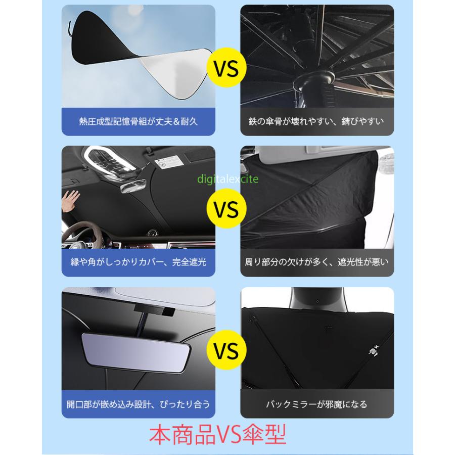 車サンシェード★チタン銀コーティングUVカットUPF50+完全遮光簡単収納フロントガラス★ドアガラス用4枚付 : d0005 : デジタルクリエイト - 通販 - Yahoo!ショッピング