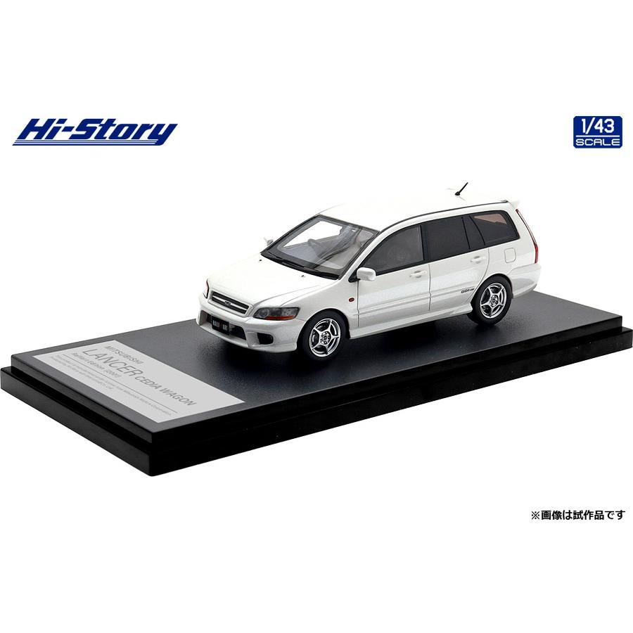 ハイストーリー 1/43 MITSUBISHI LANCER CEDIA WAGON Ralliart Edition (2001) シルキー ...