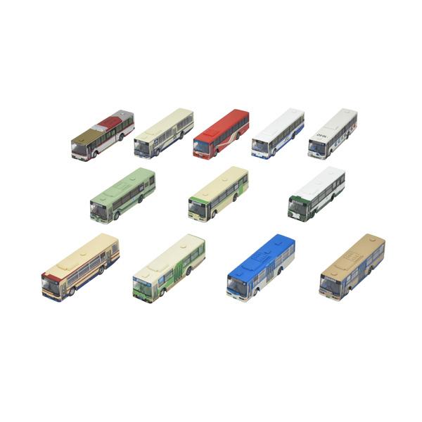 送料無料 330189 トミーテック ザ・バスコレクション 三菱ふそう エアロスター長尺短尺編 (第33弾) (1BOX) 1/150(N ...