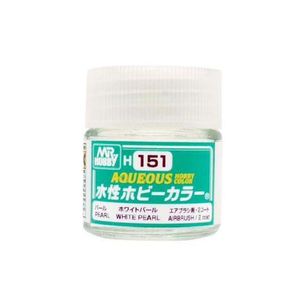 GSIクレオス H151 水性ホビーカラー ホワイトパール 10ml （ZV109721) : でじたみん Yahoo!店 - 通販 - Yahoo!ショッピング