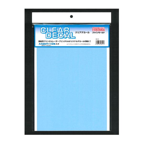 ファインモールド DC01 クリアデカールセット (熱転写式プリンタまたはレーザプリンタ用) （ZV138069) : でじたみん Yahoo!店 - 通販 - Yahoo!ショッピング
