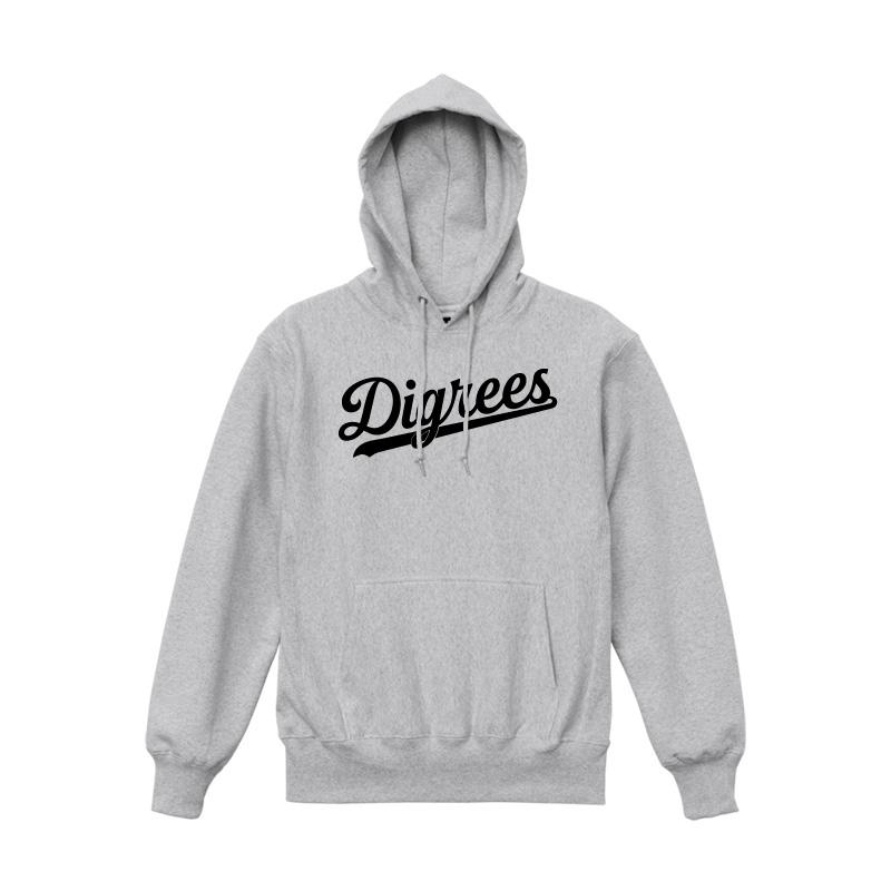 DIGREE Heavyweight Script Logo Hooded Sweatshirt Pullover ディグリー ヘビーウェイト ...