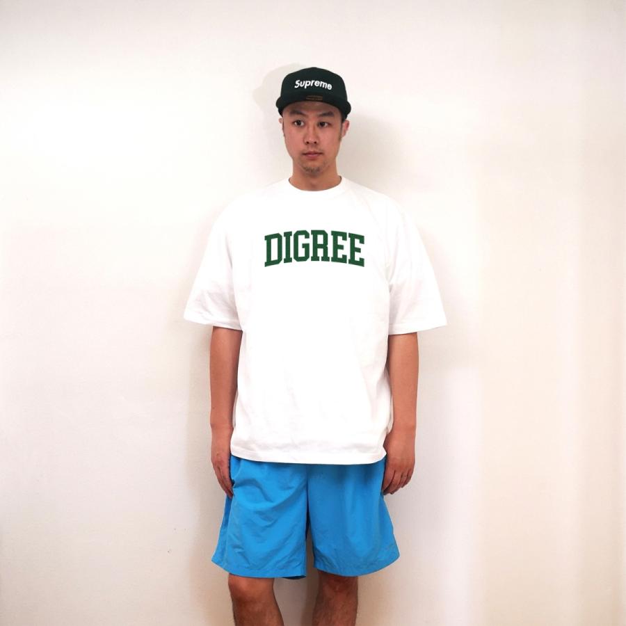 DIGREE NUMBERING OVERSIZE BIG TEE WHITE 白 ディグリー ナンバリング オーバーサイズ ビッグ Tシャツ ...