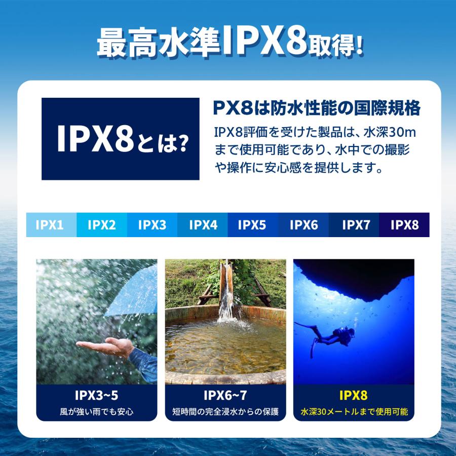 防水ケース 大容量 スマホ 防水ケース【ダブル収納ポケット】IPX8完全防水 小物収納 長さ調節ストラップ 釣り プール 水中撮影 携帯防水ケース 全機種対応 : DI&NA - 通販 ...
