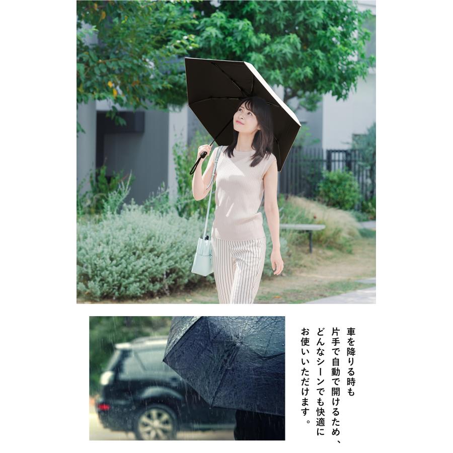 日傘 超軽量 202g-218g ワンタッチ自動開閉 UVカット 遮光率100% 遮熱 折りたたみ傘 コンパクト 折りたたみ日傘 耐風 撥水 晴雨兼用 携帯 便利 : DI&NA - 通販 ...