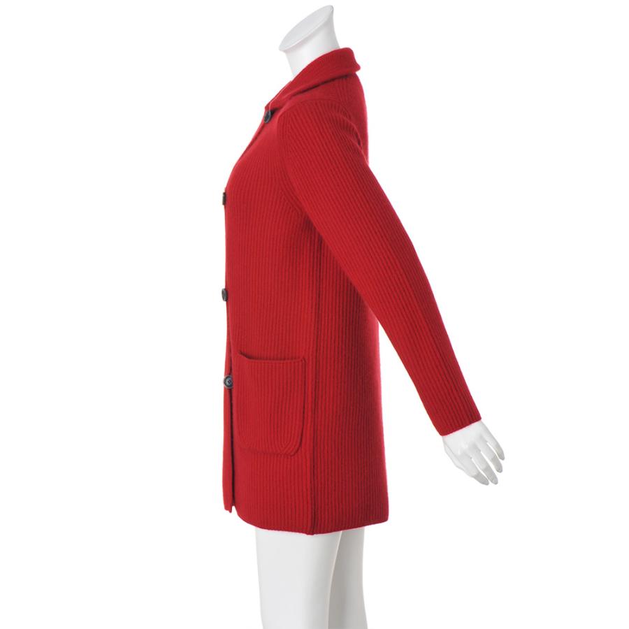 コート ショート ハーフコート EMONカシミヤ畦編みPコート 288601 : 1120801807 : ディノス Yahoo!ショッピング店 - 通販 - Yahoo!ショッピング