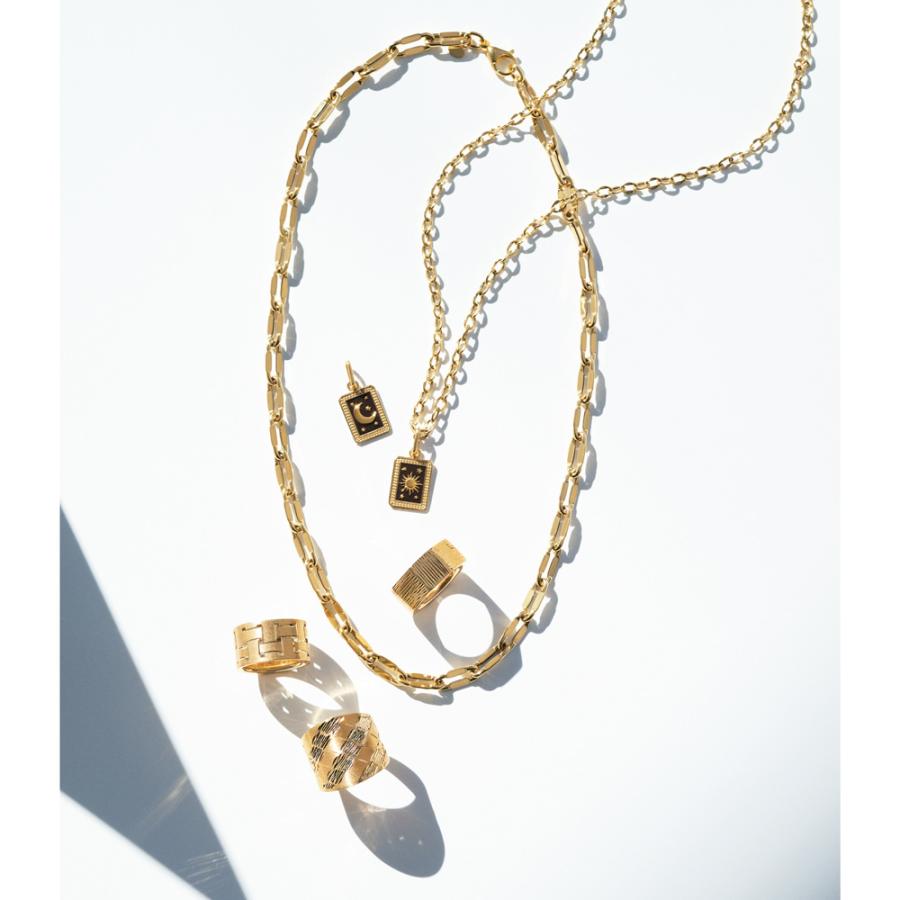 UNOAERRE UNOAERRE/ウノアエレコラボ K18 サテン調 リング ジュエリー アクセサリー ゴールド製 J73308 : ディノス Yahoo!ショッピング店 - 通販 ...