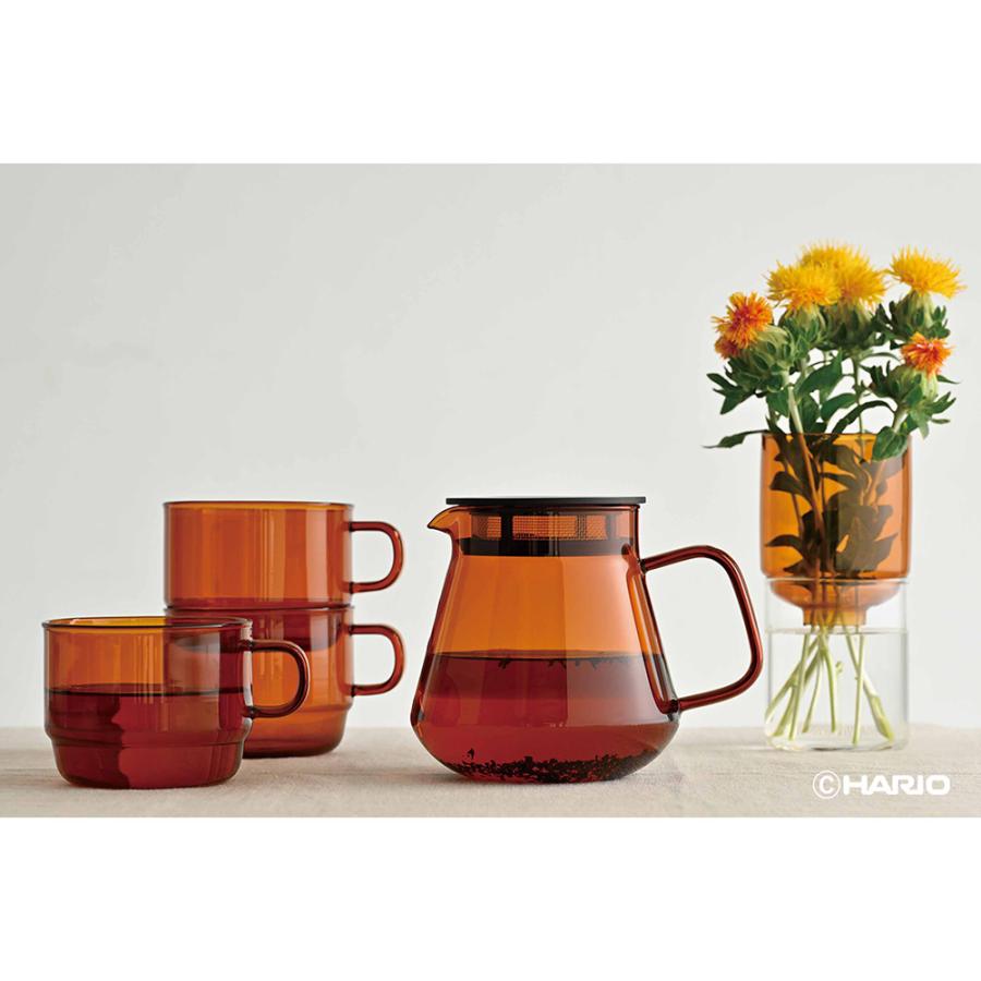 HARIO 食器 カトラリー グラス COLORS ティー＆コーヒーサーバー H76523 : ディノス Yahoo!ショッピング店 - 通販 - Yahoo!ショッピング