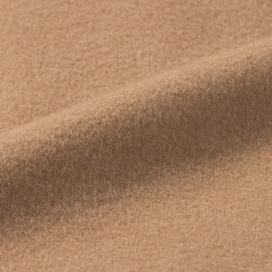 dinos（ディノス） 異素材ドッキング フェイクファー ベスト