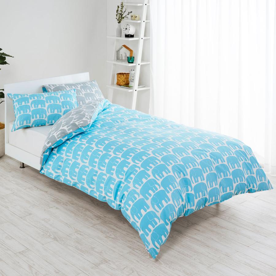 布団カバー シーツ 掛け布団カバー ふとん 【Finlayson/フィンレイソン】エレファンティ 掛け布団カバー シングルロング 883081 : 1260102244 : ディノス ...